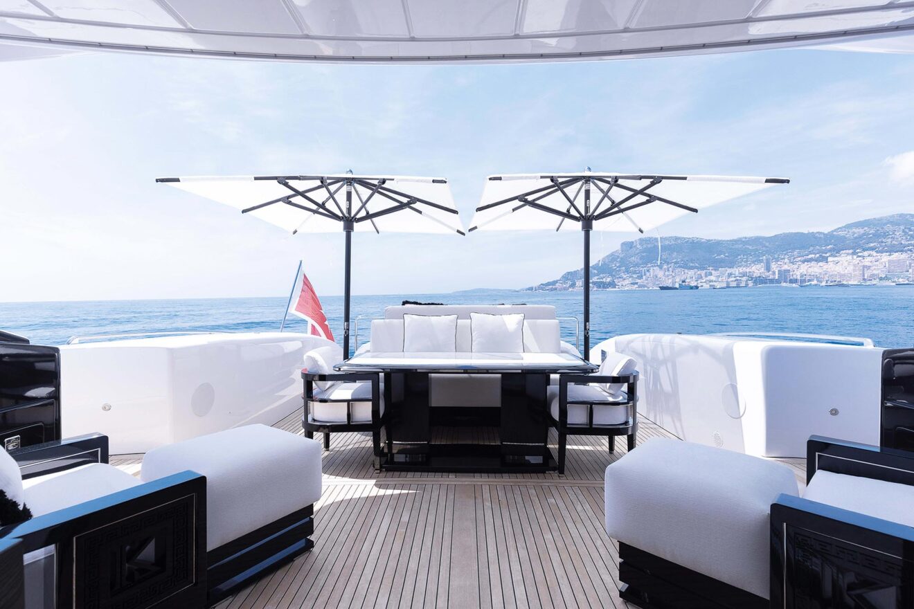 A Luxuriously Monochromatic Superyacht - Luxury House Tour